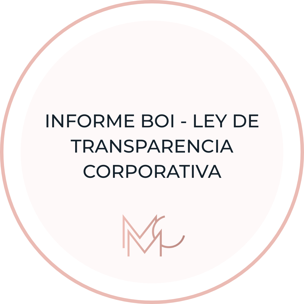 Informe BOI - Ley de Transparencia Corporativa – MMC Accounting Services
